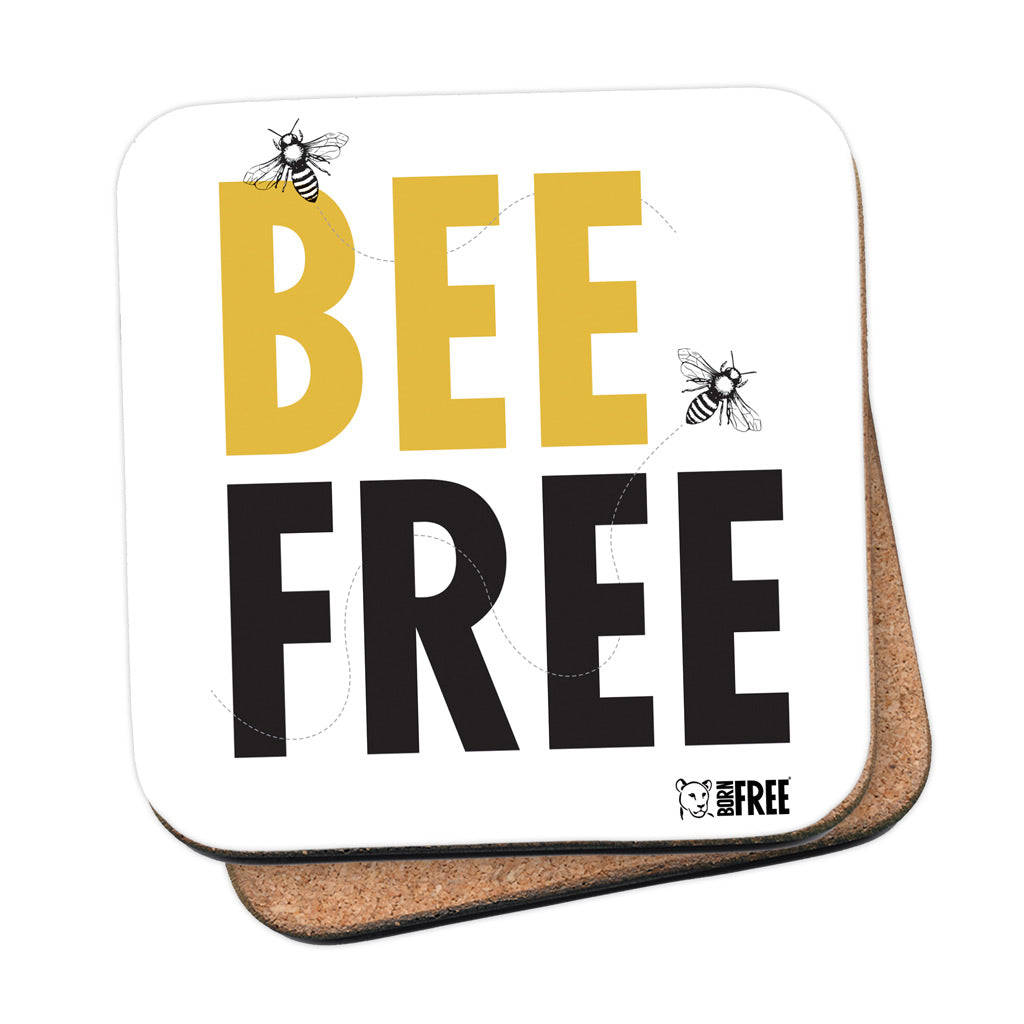 Bee Free Coaster – Born Free Shop