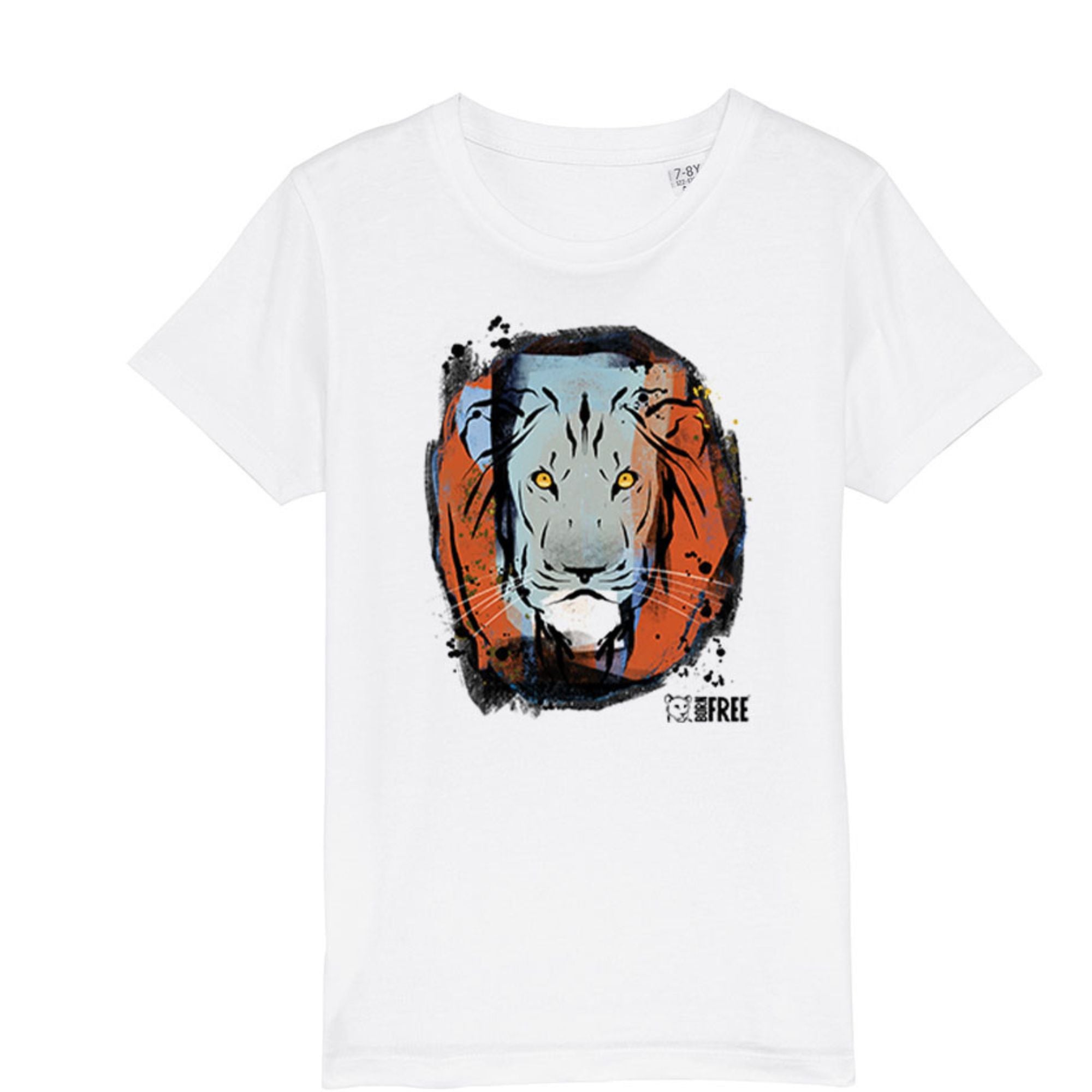 Born Free Lion T-Shirt by Rory McQueen – Born Free Shop