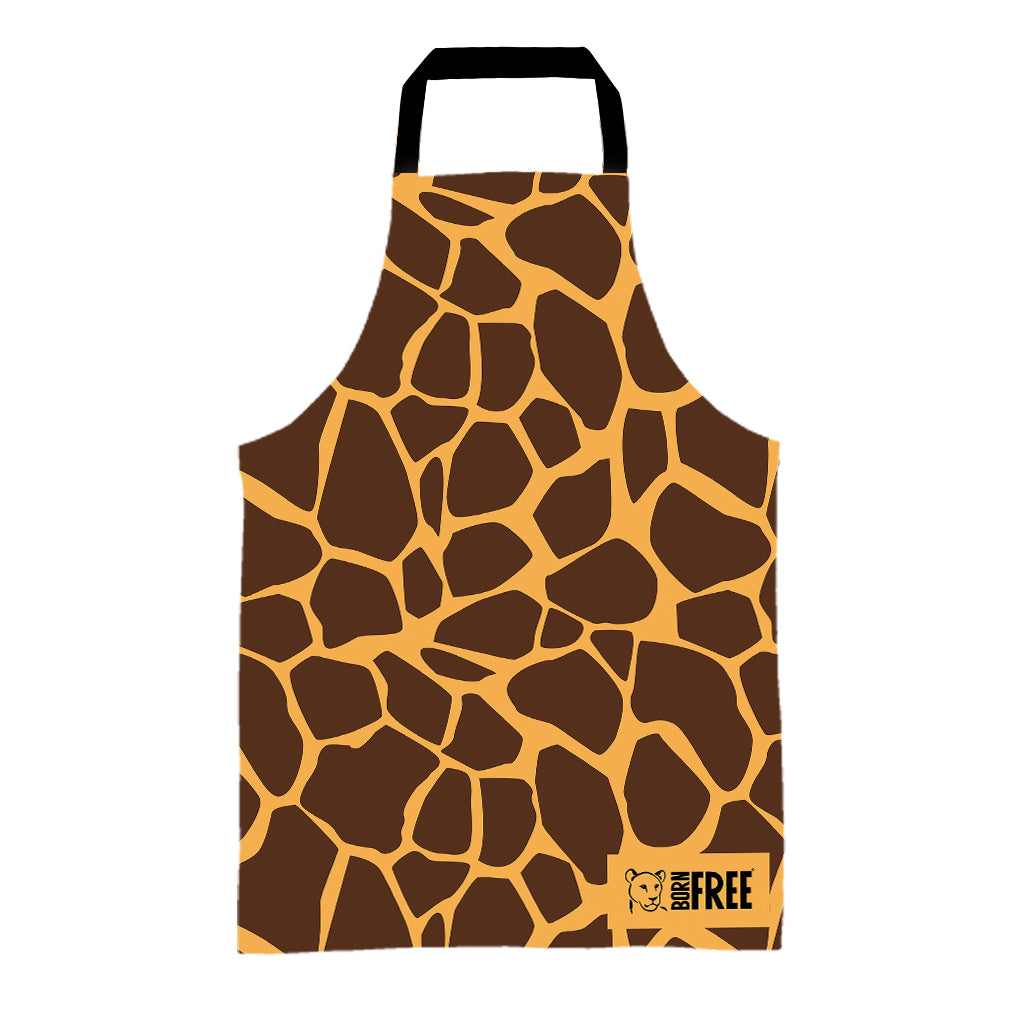 Giraffe Print Apron – Born Free Shop