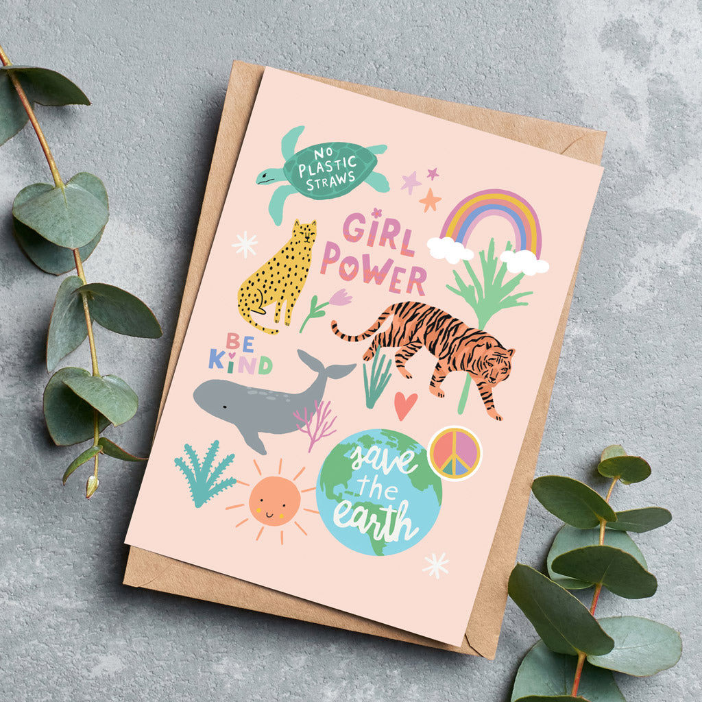 Save The Earth Greeting Cards Pack Of 6 Born Free Shop Save The Earth Greeting Cards Pack Of 6 Born Free Shop